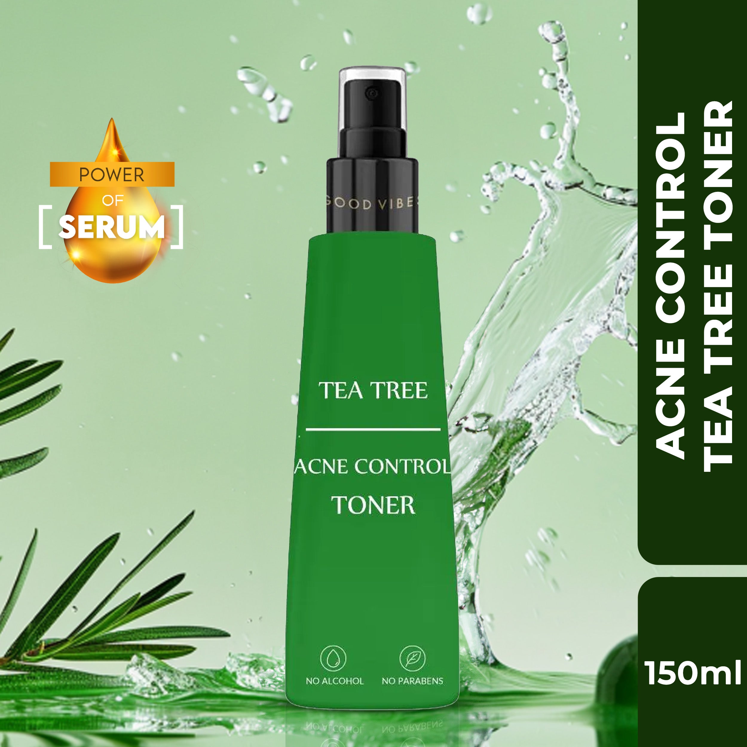 Acne Control Tea Tree Toner 150ml – Good Vibes