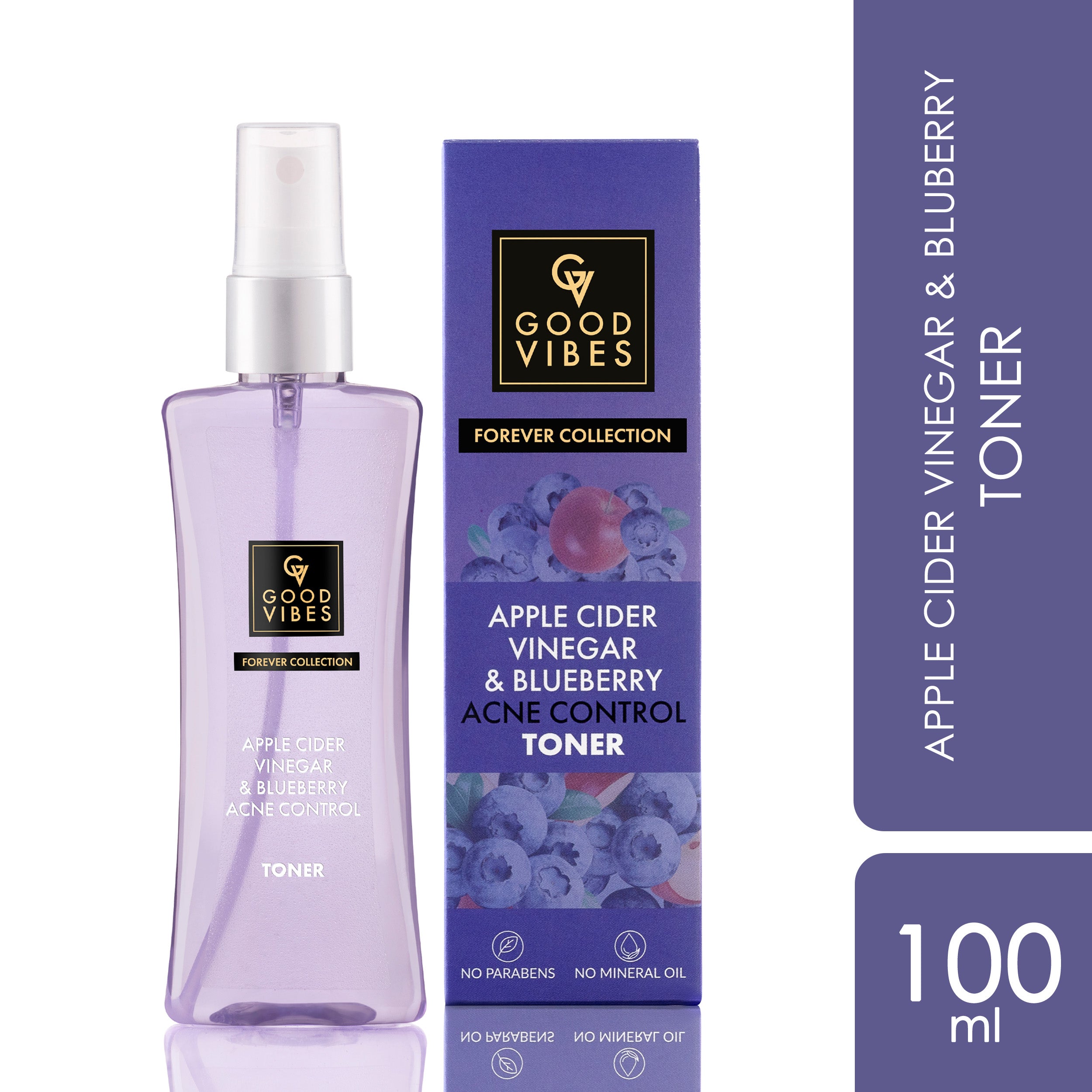 Apple Cider Vinegar & Blueberry Anti Acne Toner | Forever Collection ...