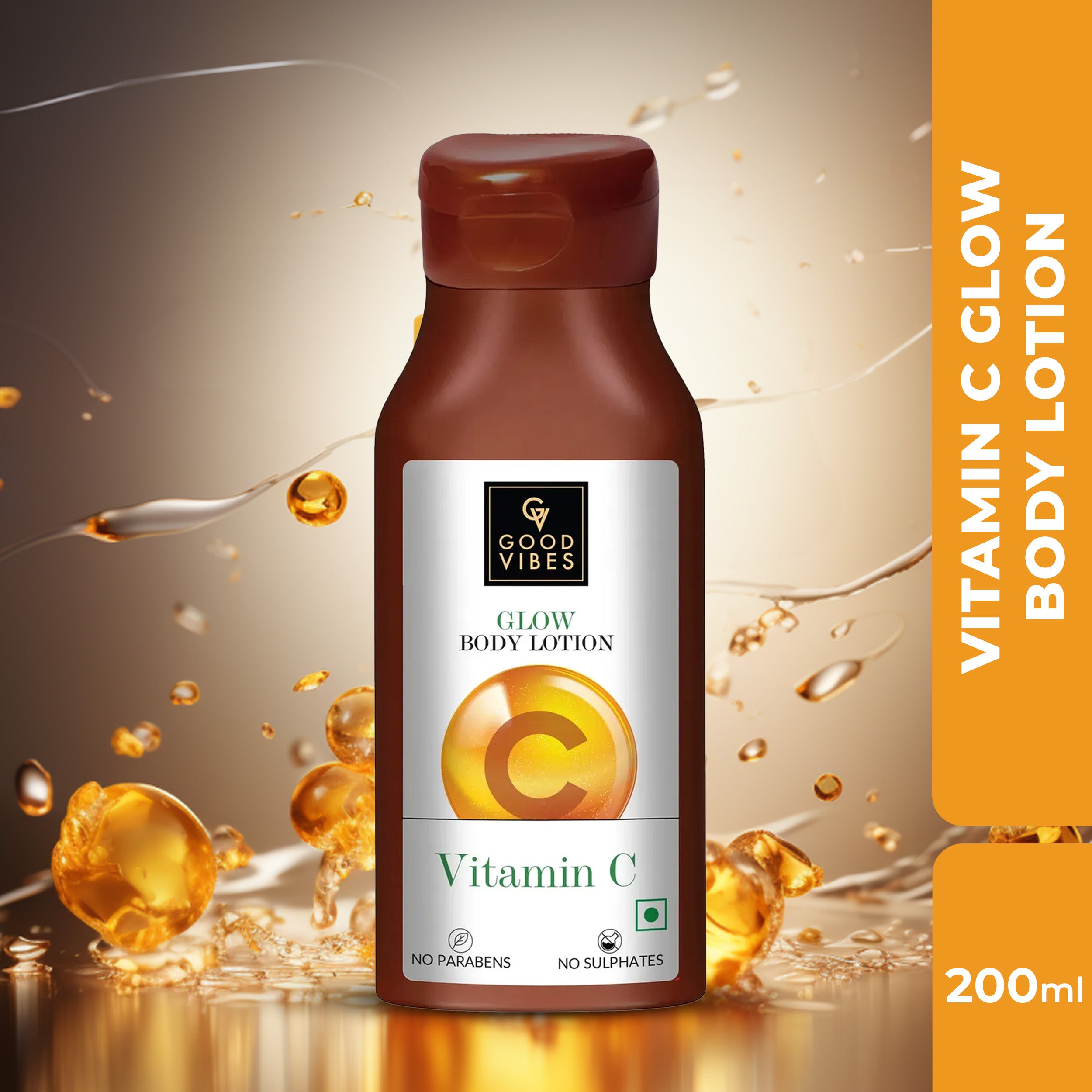 Buy Good Vibes Vitamin C Glow Body Lotion | Nourishing, Brightening ...