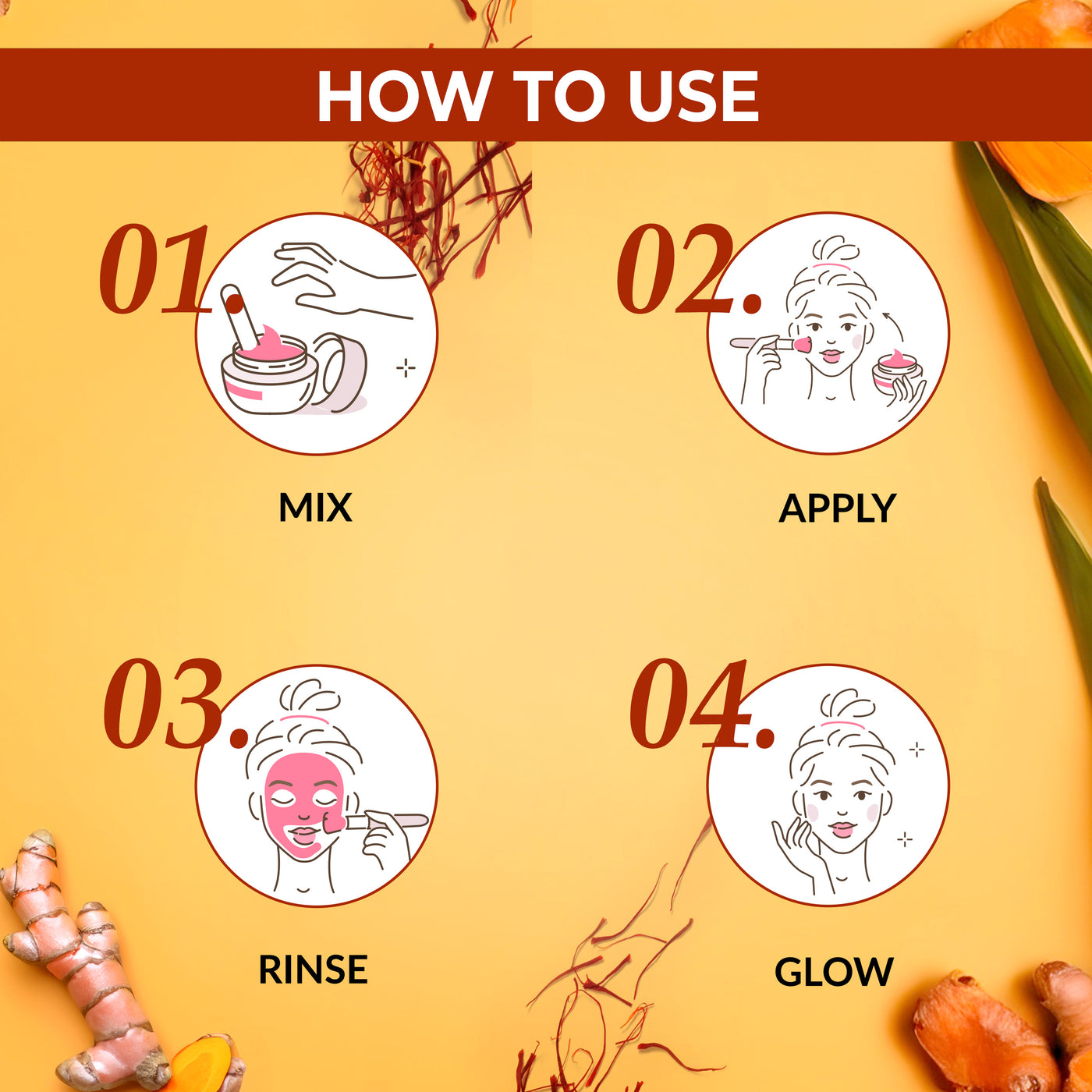 Ubtan Insta Glow Powder (150 g) – Good Vibes