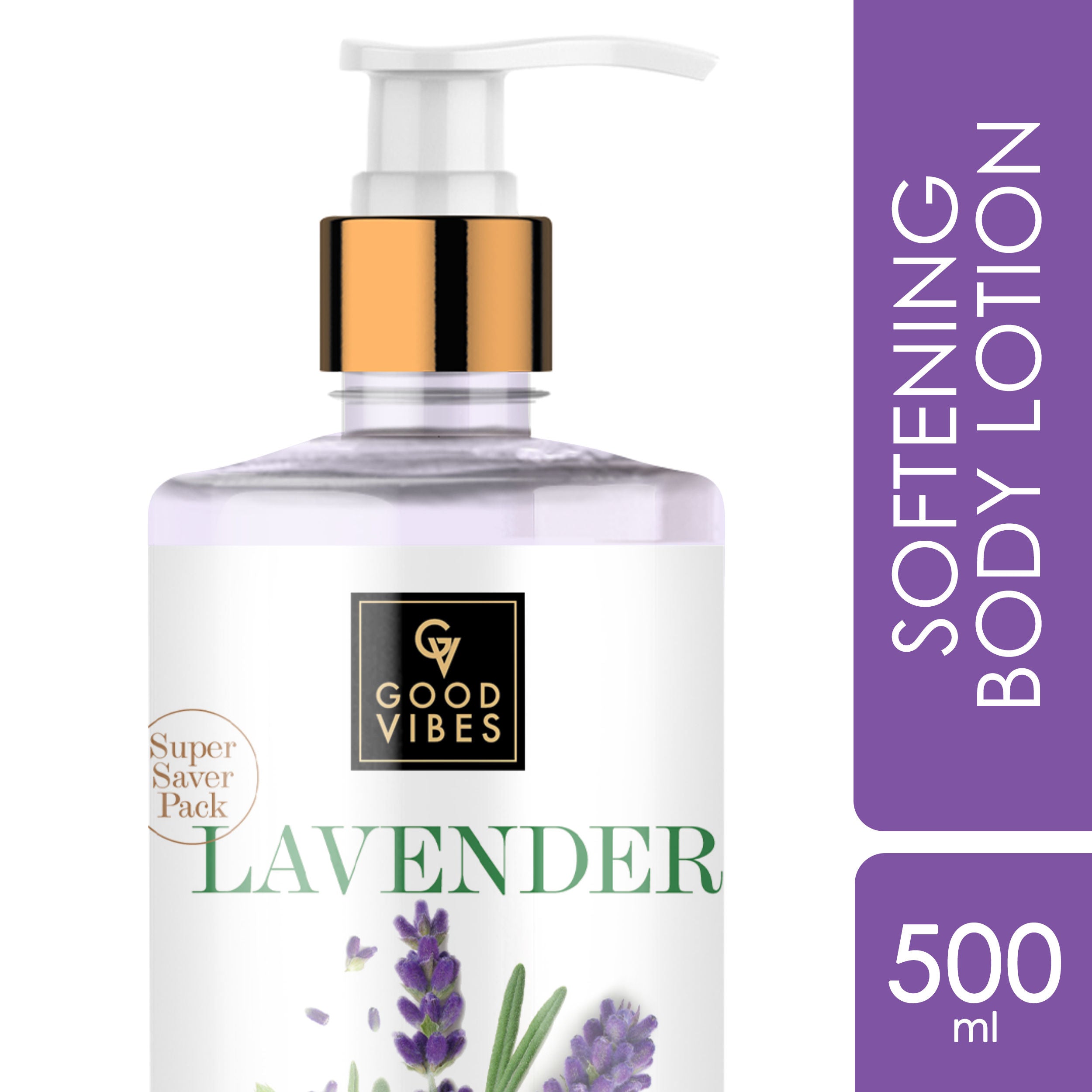 Buy Good Vibes Lavender Softening Body Lotion | Anti-Acne, Anti-Ageing ...