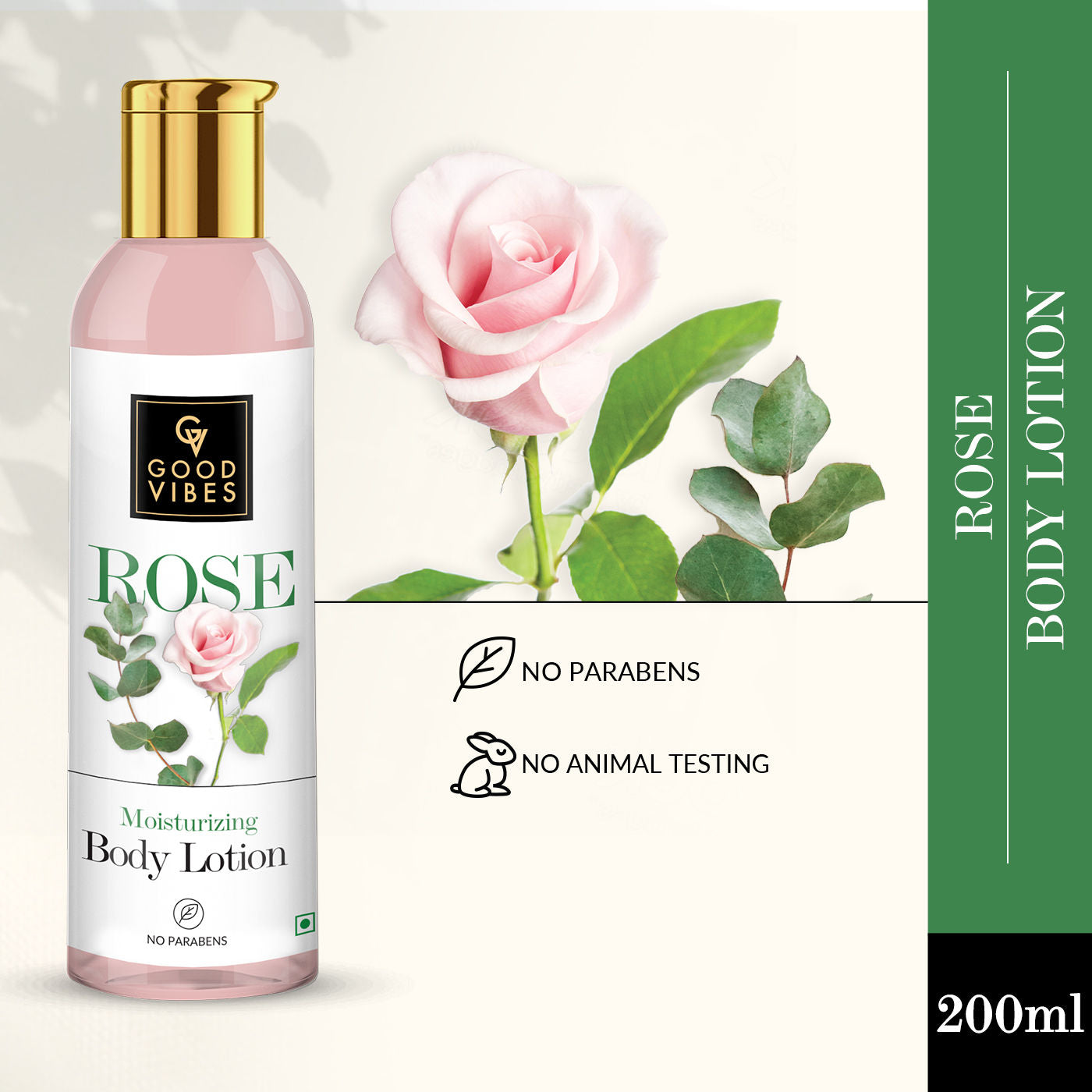 Buy Good Vibes Rose Moisturizing Body Lotion | Hydrating, Nourishing ...