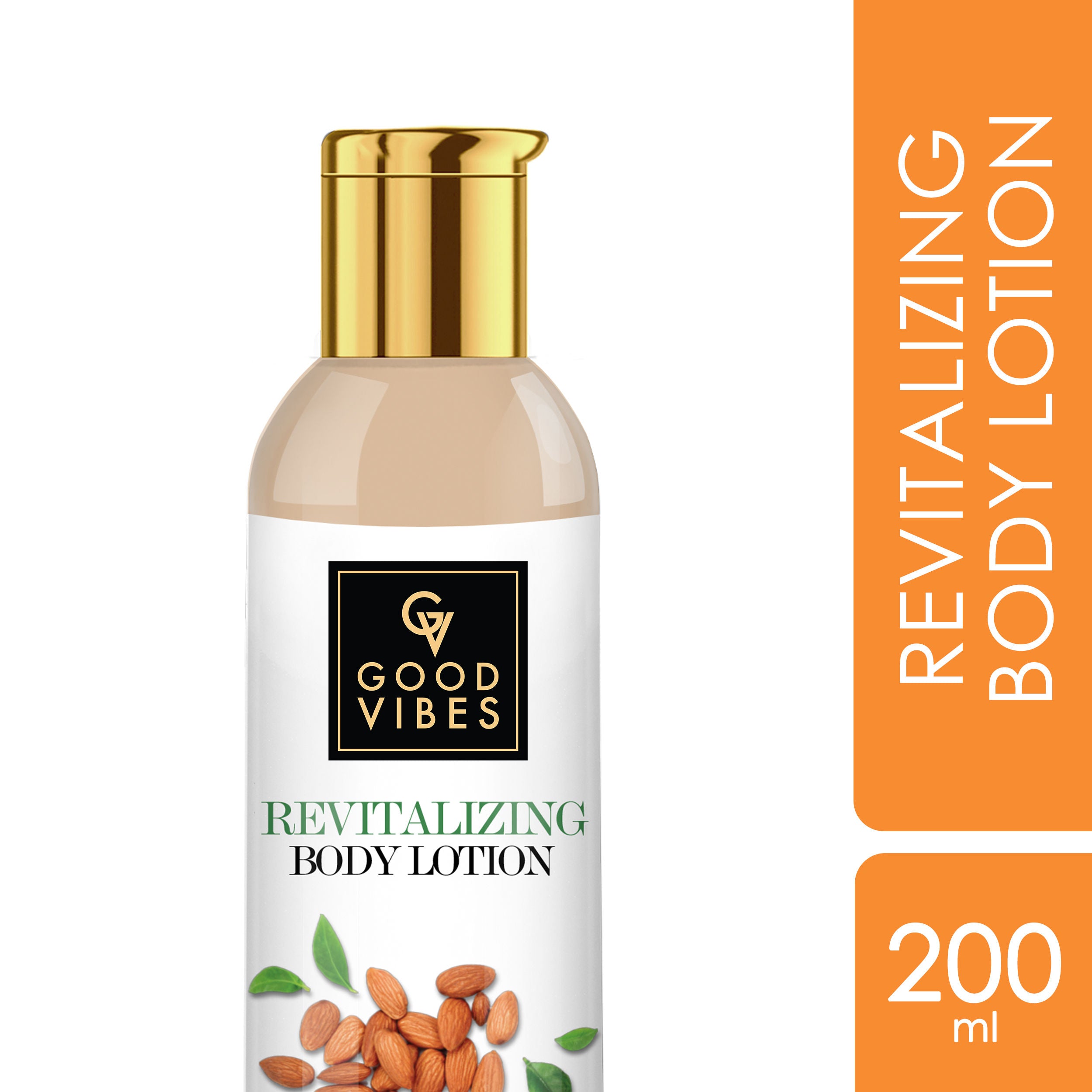 Buy Good Vibes Revitalizing Body Lotion - Almond (200 ml)