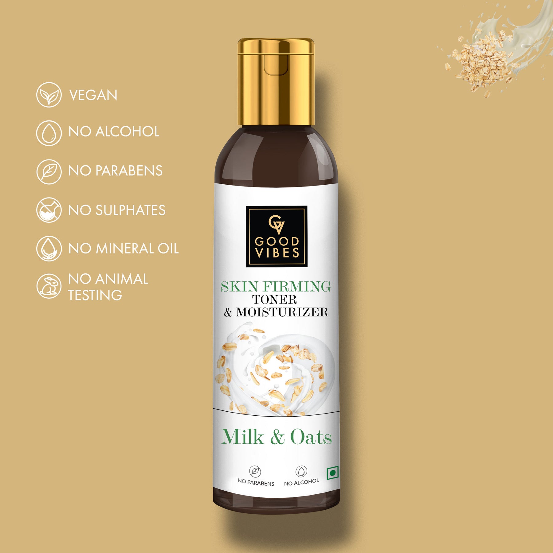 Milk & Oats Skin Firming Toner and Moisturizer – Good Vibes