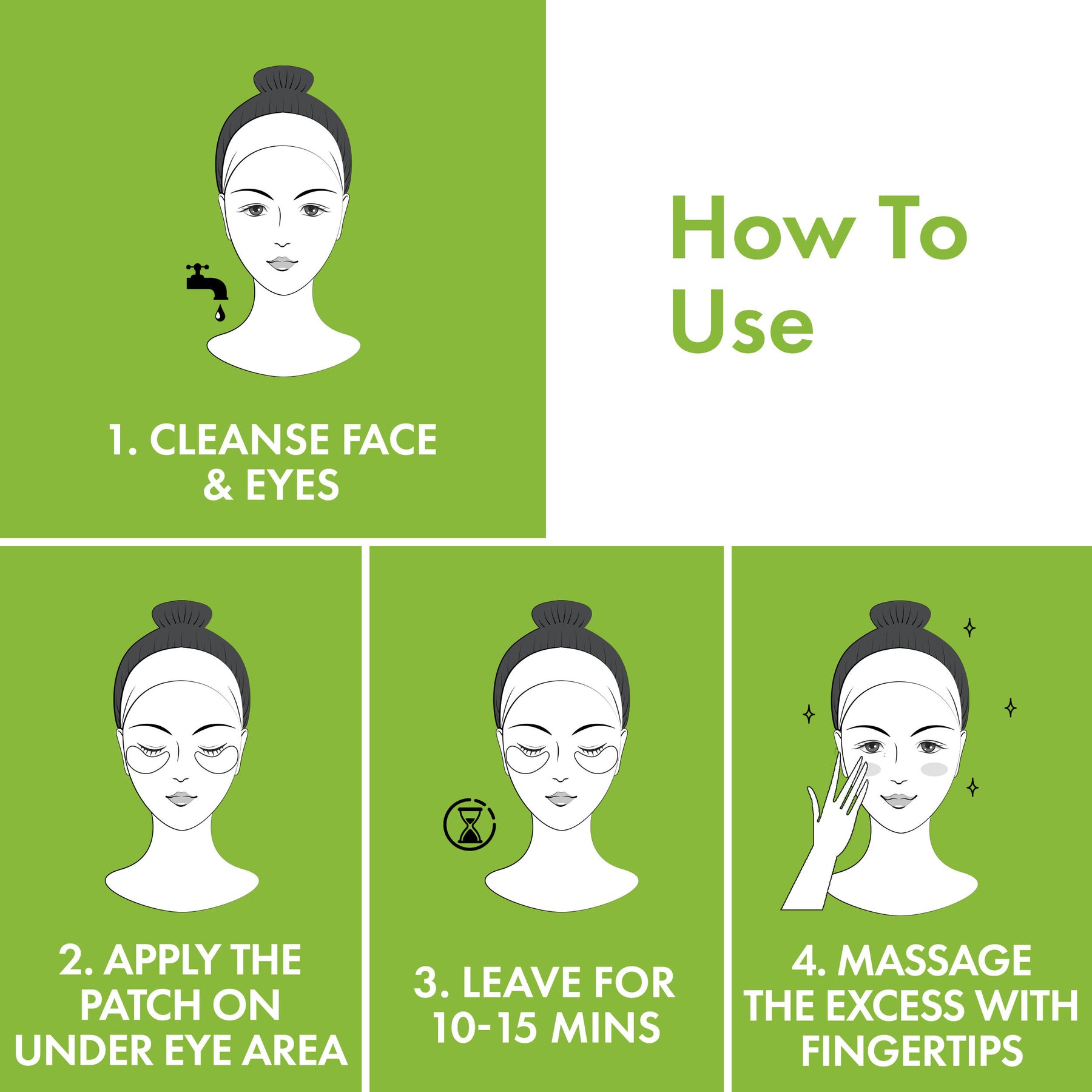 Cucumber & Lemon Wrinkle & Puffiness Reduction Under Eye Patch – Good Vibes